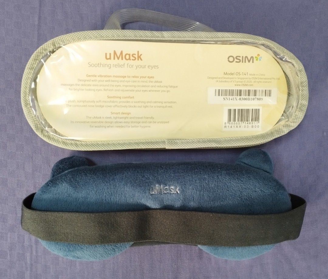 OSIM UMask Eye Massager, Beauty & Personal Care, Vision Care on Carousell