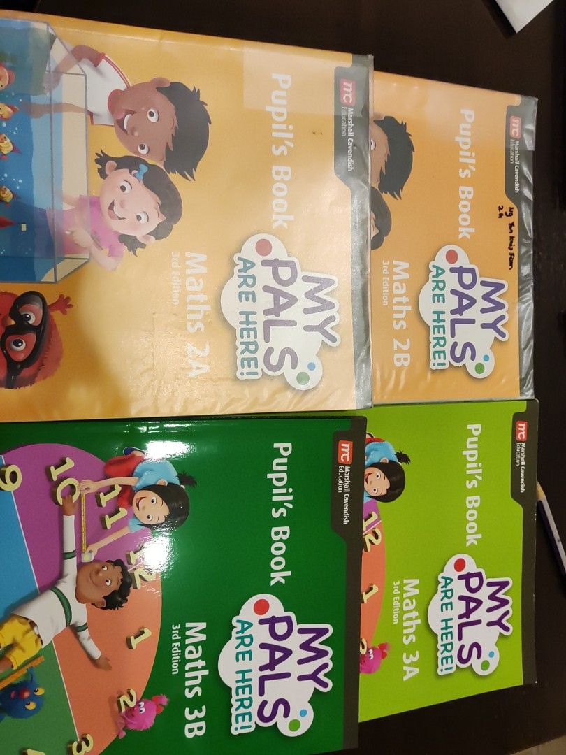 P2 and P3 My Pals Maths textbook, Hobbies & Toys, Books & Magazines ...