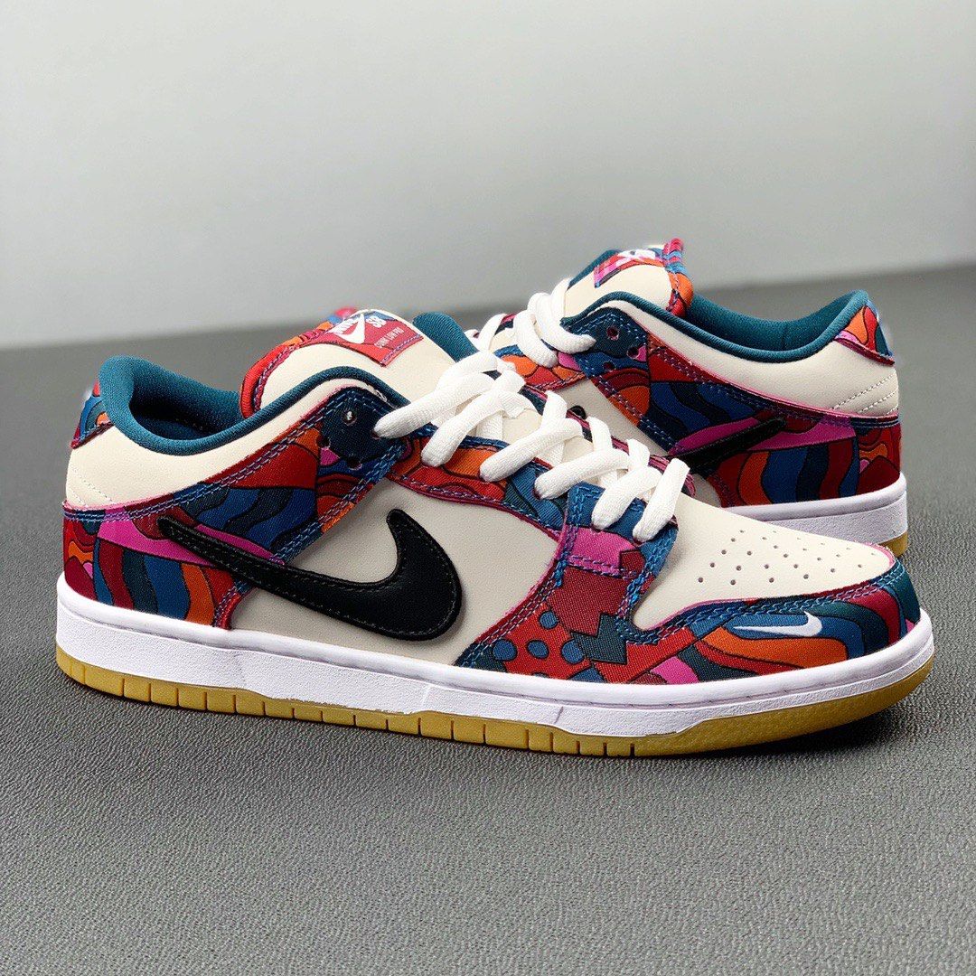 PARRA X NIKE SB DUNK LOW ‘ABSTRACT ART’ (All sizes available), Men's ...