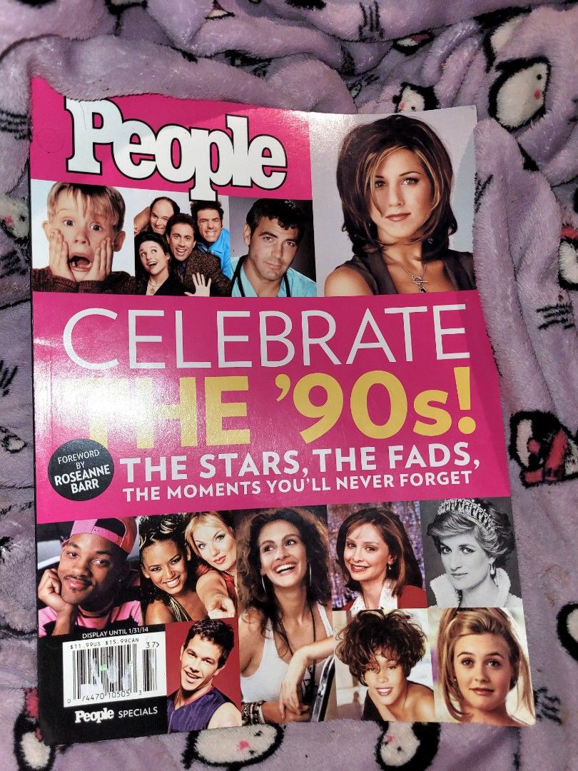 People Books: Celebrate the 90s, Hobbies & Toys, Books & Magazines ...