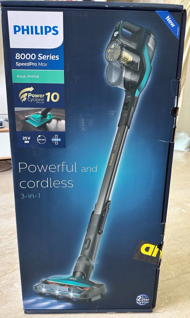 Philips 8000 Series SpeedPro Max Aqua Cordless Vacuum Cleaner (Vac ...