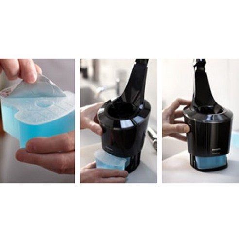 Philips Smartclean Shaver Cleaning Cartridge 3 Pack Model Jc303/50 ...