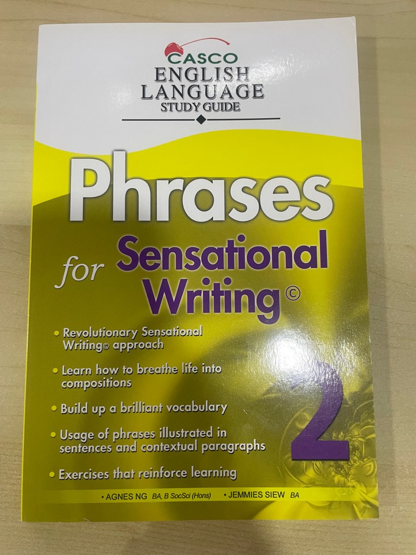 Phrases for Sensational Writing 2, Hobbies & Toys, Books & Magazines ...
