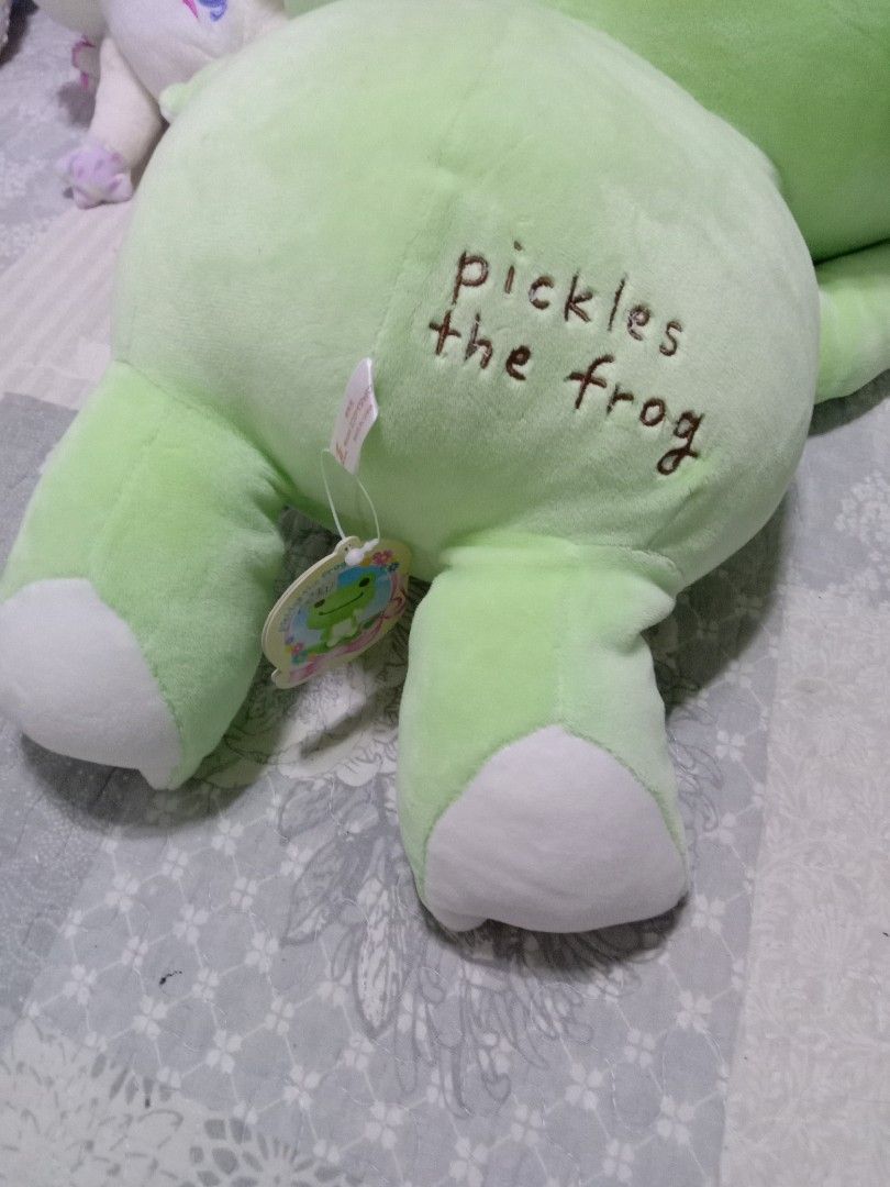 PICKLES THE FROG PLUSH, 22 INCHES, Hobbies & Toys, Toys & Games on ...