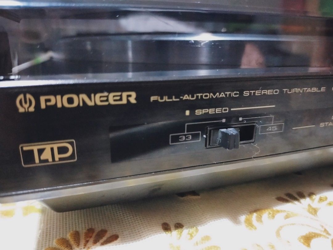 Pioneer Stereo Turntable, Audio, Portable Music Players on Carousell