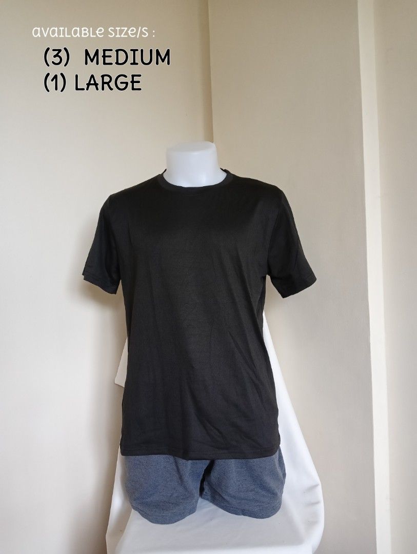 PLAIN BLACK SHIRT FOR MEN, Men's Fashion, Tops & Sets, Tshirts & Polo ...