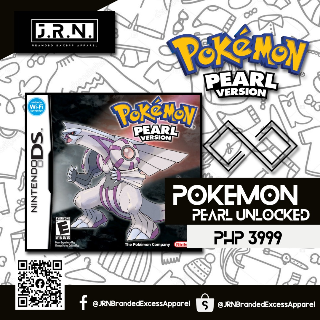 Pokemon Diamond / Pearl USA Original Unlocked Version, Video Gaming ...