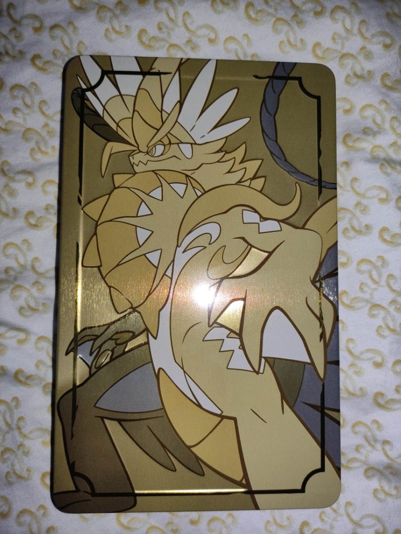 Pokemon scarlet/violet steel case, Video Gaming, Gaming Accessories ...