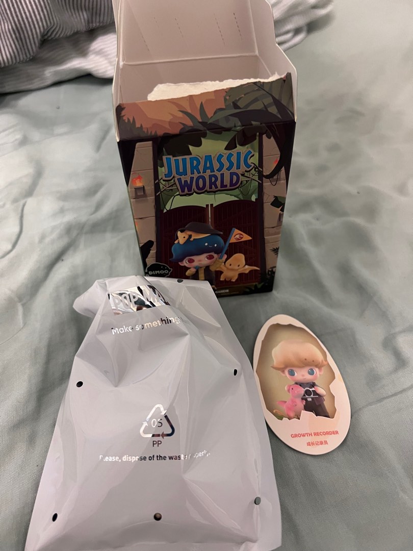 Popmart - Dimoo Jurassic World (Growth Recorder), Hobbies & Toys, Toys ...