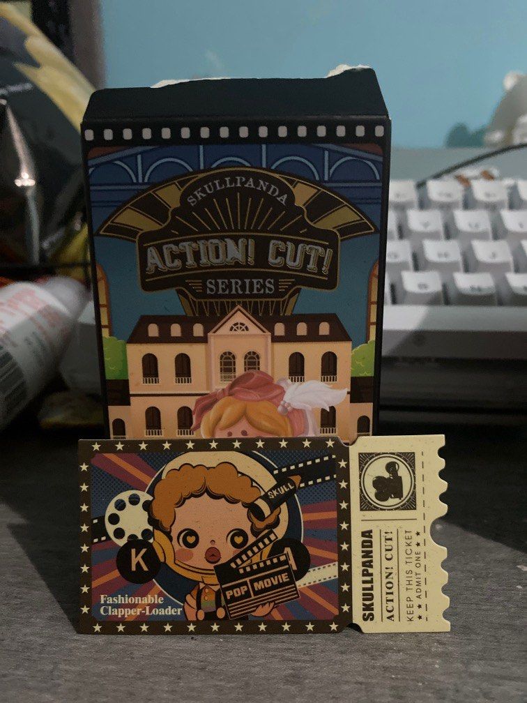 popmart skullpanda action! cut! series, Hobbies & Toys, Toys & Games on ...