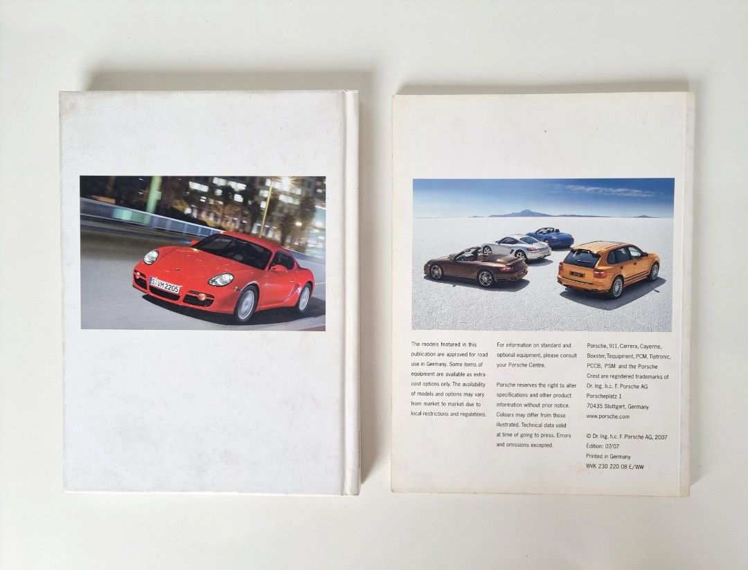 Porshe Catalog set of 2, Hobbies & Toys, Books & Magazines, Magazines ...
