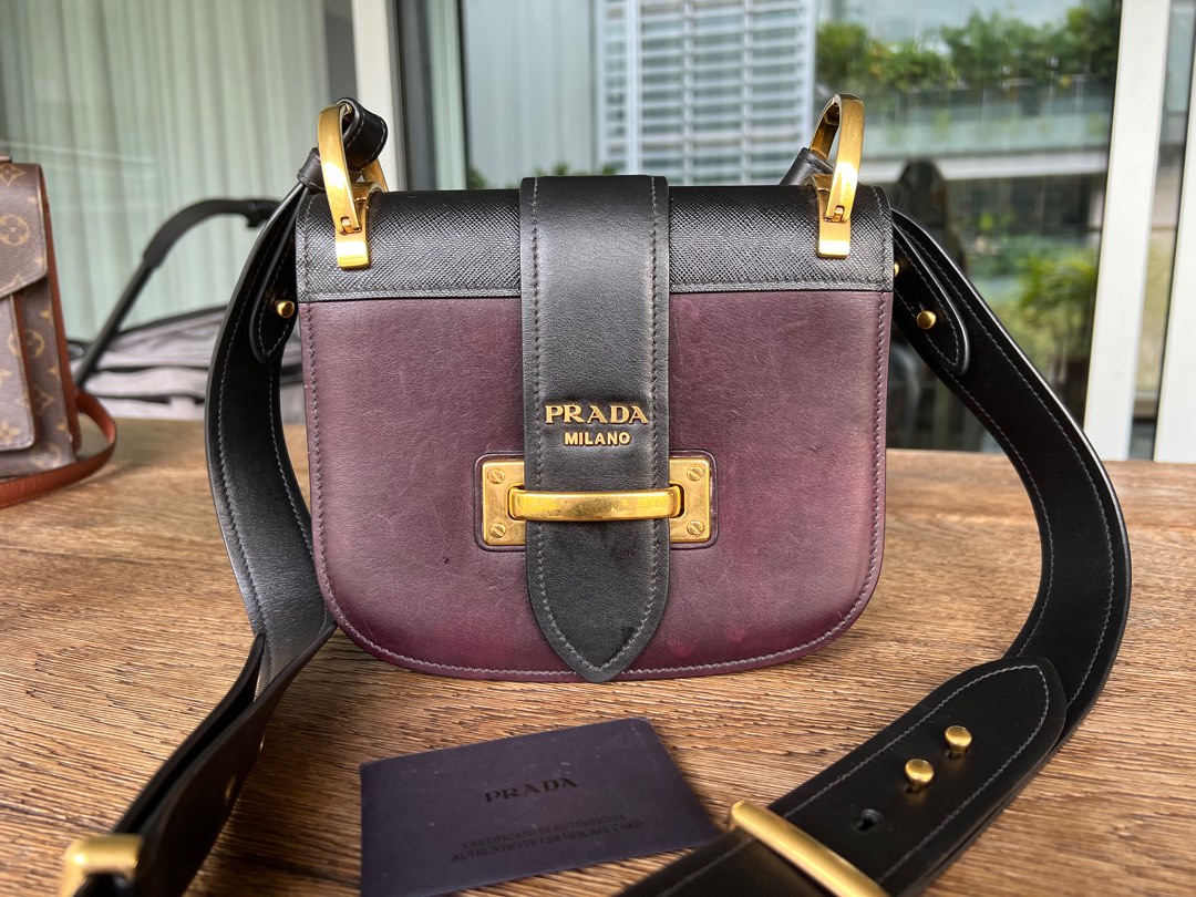 Prada vintage sling bag, Luxury, Bags & Wallets on Carousell