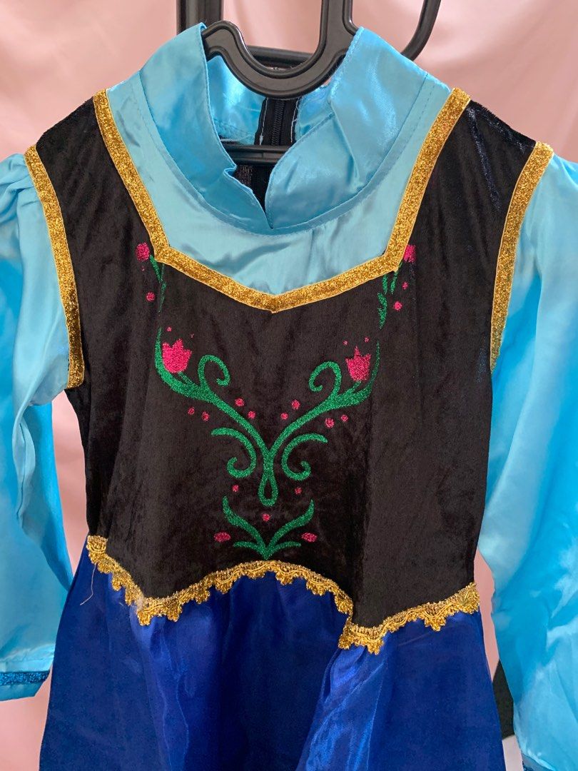 Preloved gaun Baju kostum disney princess anak frozen Elsa anna, Bayi ...