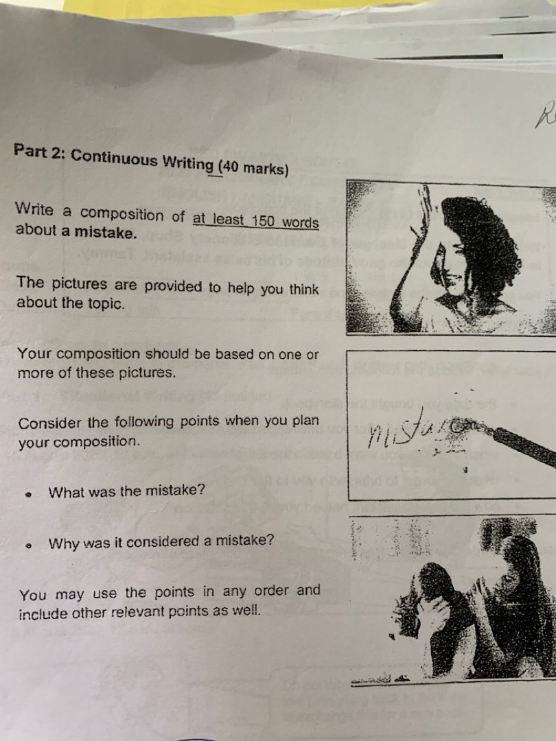 A* AL1 Primary Compo Marked by Ex MOE teacher, Everything Else on Carousell