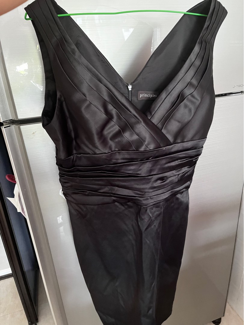 Principles Black Cocktail Dress, Women's Fashion, Dresses & Sets ...