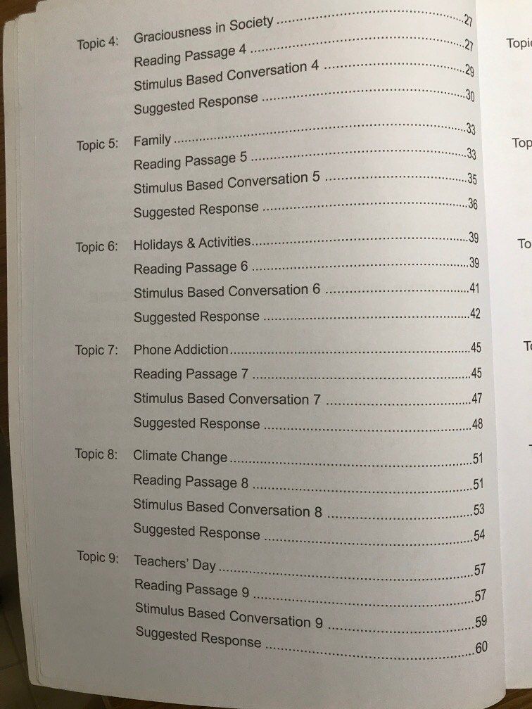 PSLE English Oral Examination P5&6, Hobbies & Toys, Books & Magazines ...