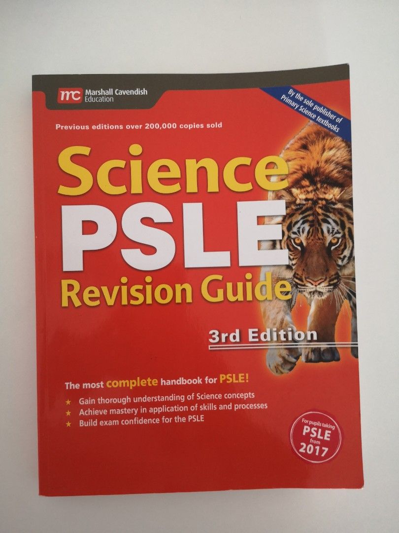 PSLE Science Revision Guide, Announcements on Carousell