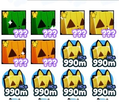 PSX Pet Simulator X Huge Exclusive Pet - Huge Pumpkin Cat (Normal Gold ...