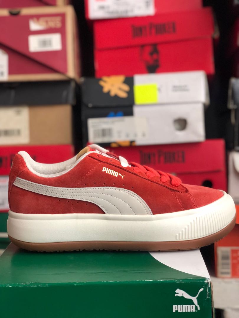 Puma suede mayu, Fesyen Wanita, Sepatu di Carousell