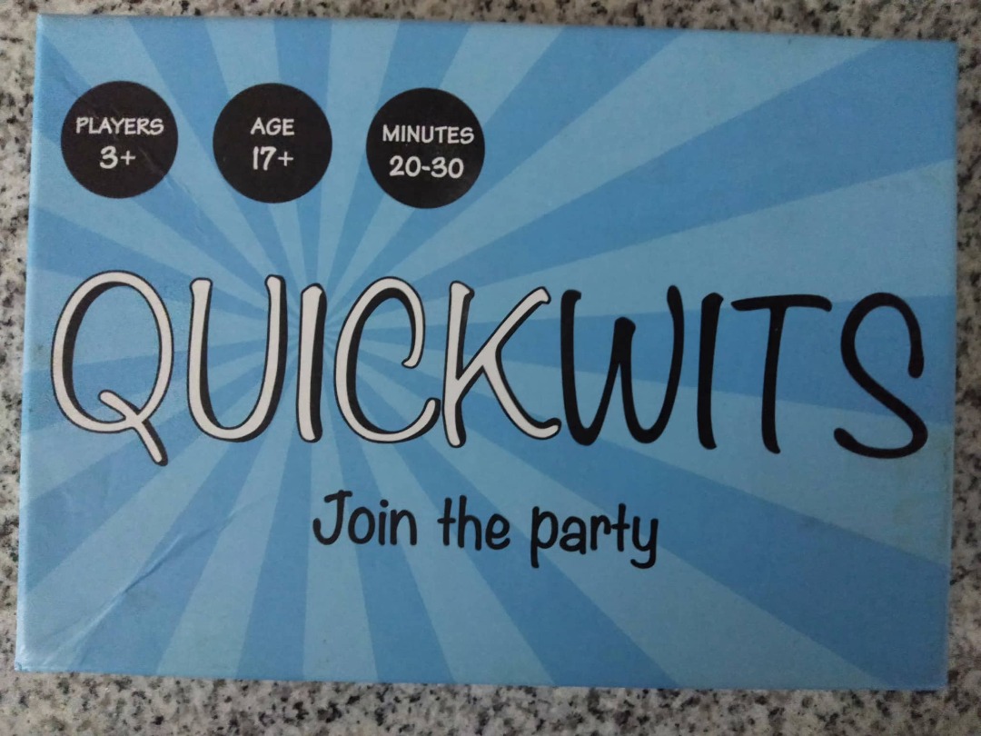 Quickwits Card Game, Hobbies & Toys, Toys & Games on Carousell