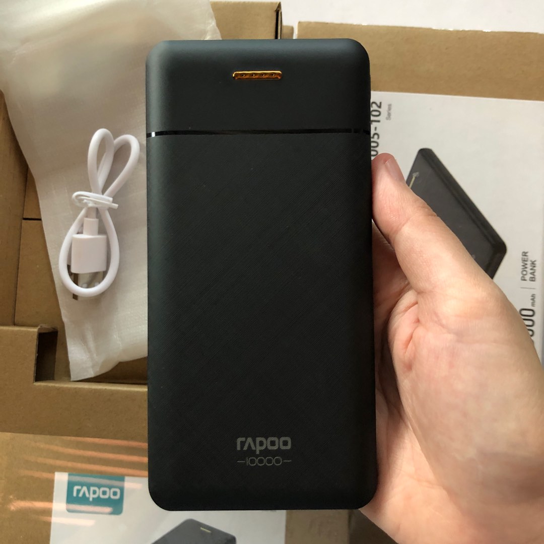 Rapoo S1005 10000mAh Powerbank, Mobile Phones & Gadgets, Mobile ...