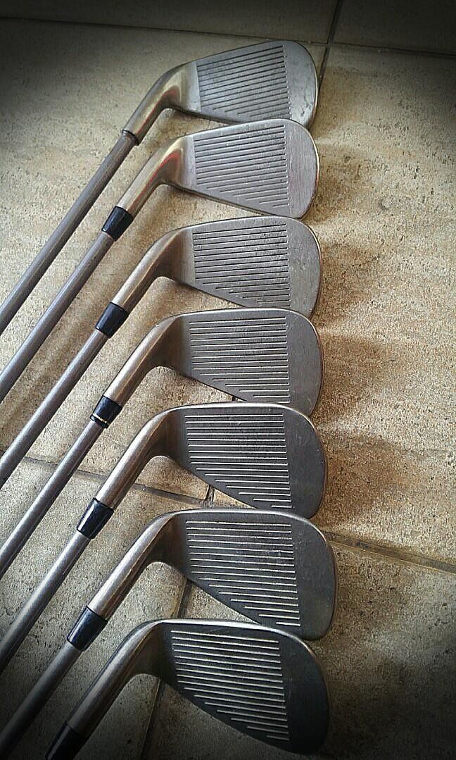 Rare LIQUIDMETAL GOLF metal heads 3, 4, 5, 6, 7 , 8, 9 and P ...