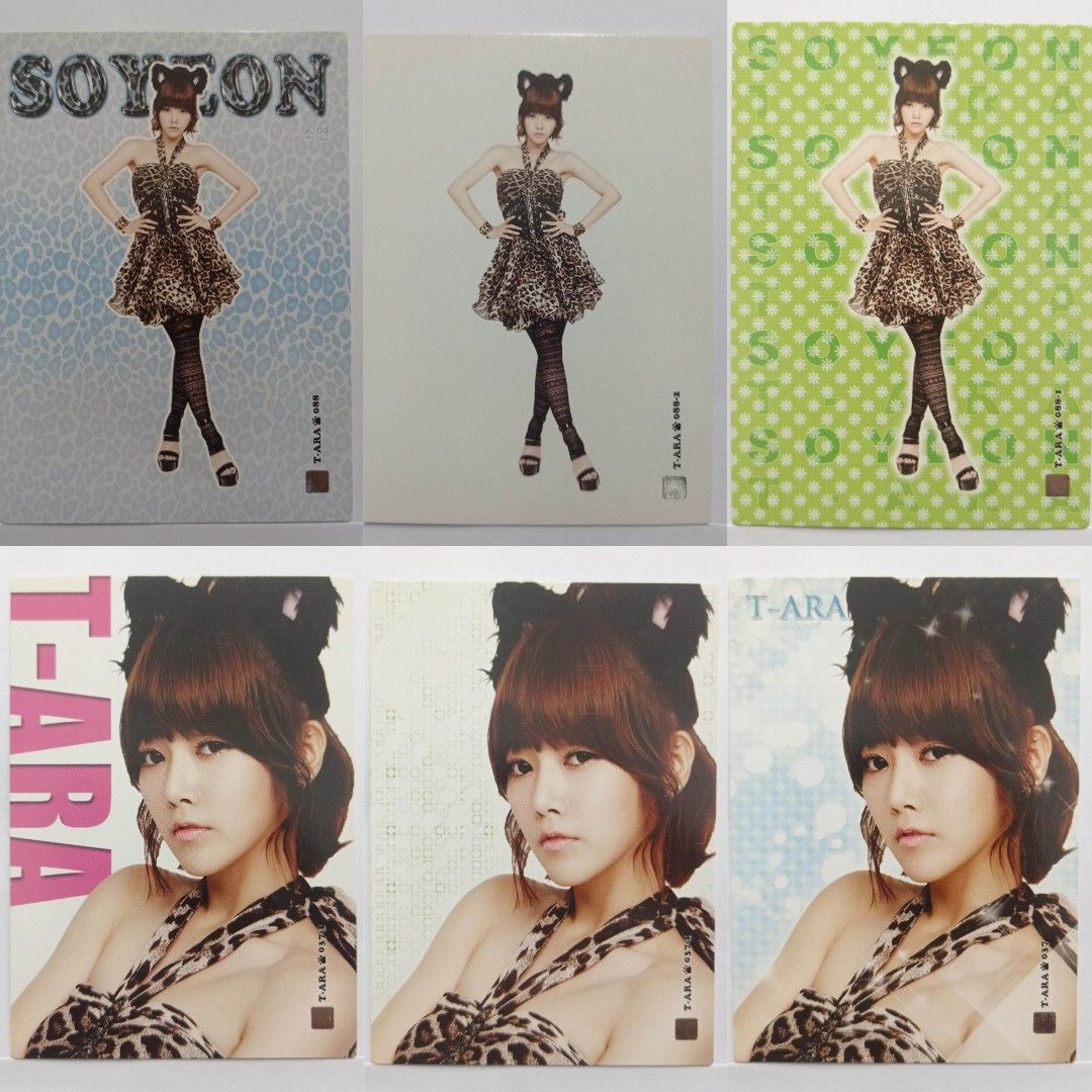 RARE OFFICIAL STAR COLLECTION CARD T-ARA SOYEON PHOTOCARD TARA, Hobbies ...