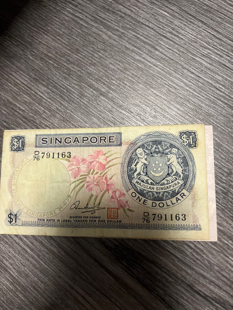 Rare Old Singapore Notes $1/2/5/10, Hobbies & Toys, Memorabilia ...