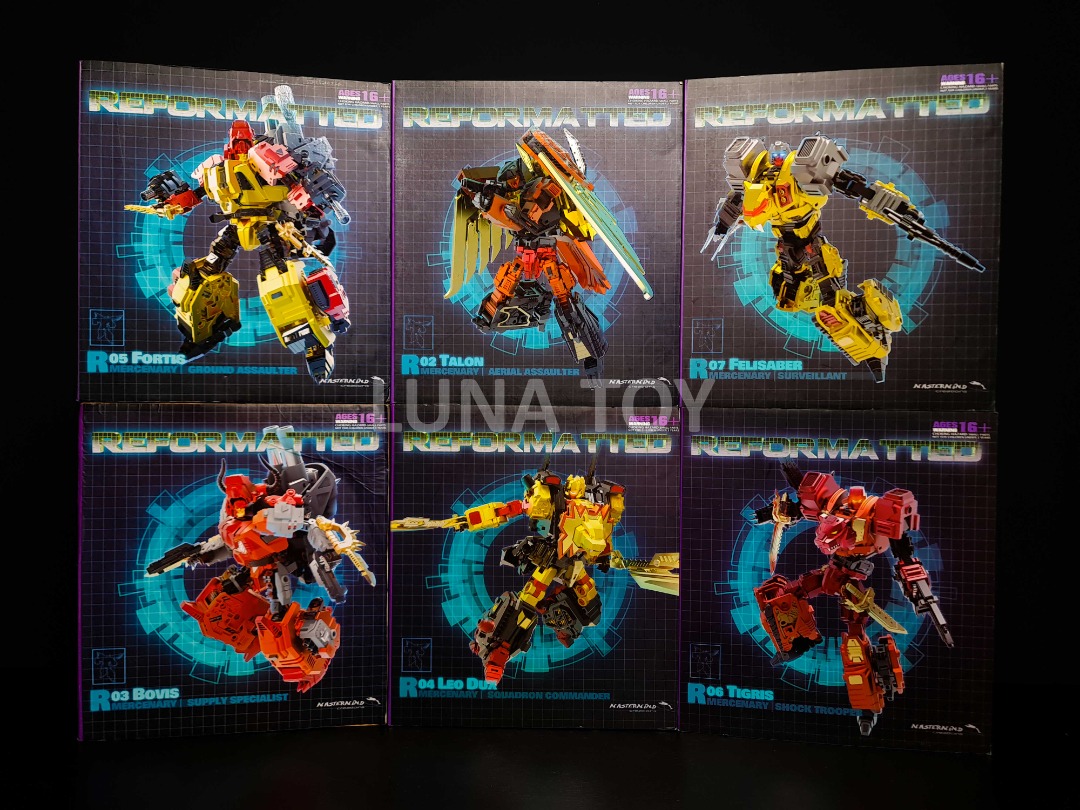 [Ready Stock] Transformers 3rd Party Mastermind Creations Predaking ...