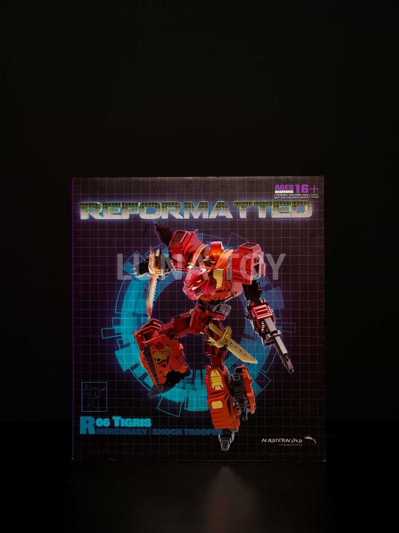 [Ready Stock] Transformers 3rd Party Mastermind Creations Predaking ...