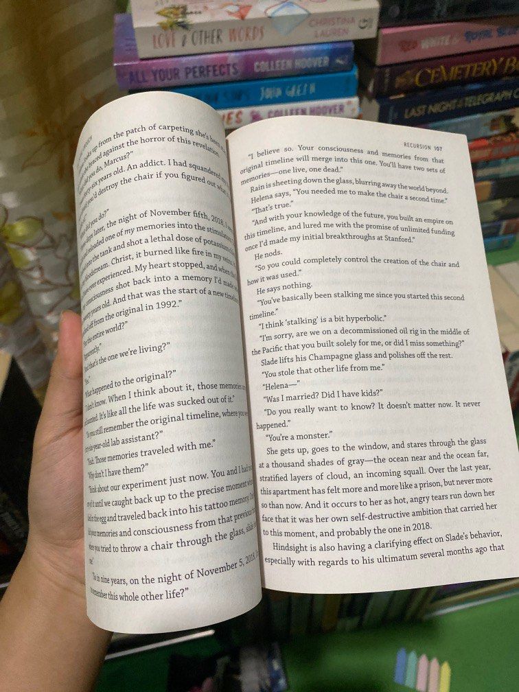 Recursion by Blake Crouch (Thriller Sci-Fi Book), Hobbies & Toys, Books ...