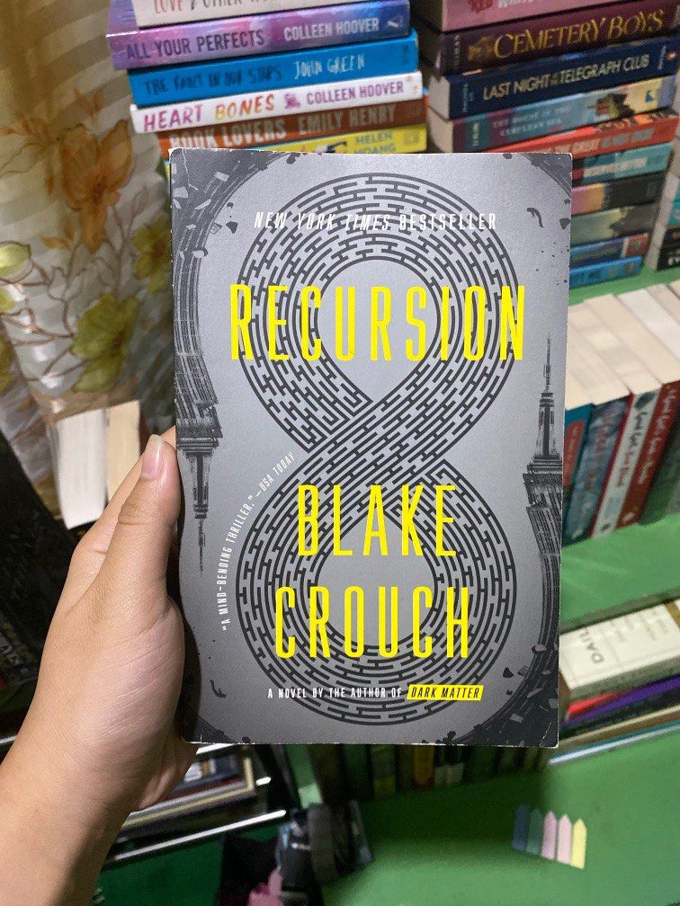 Recursion by Blake Crouch (Thriller Sci-Fi Book), Hobbies & Toys, Books ...