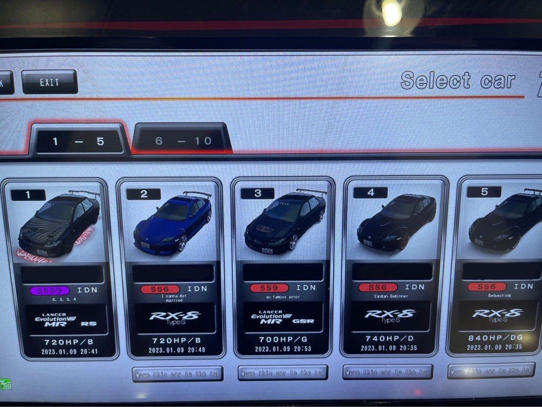 Rename Set namco meter , wangan midnight / wmmt6rr, Video Gaming ...