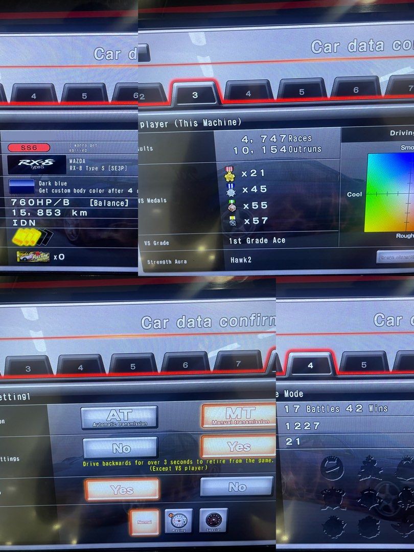 Rename Set namco meter , wangan midnight / wmmt6rr, Video Gaming ...