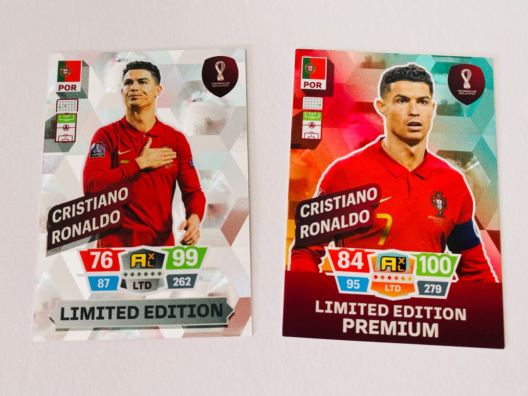 Ronaldo Panini Limited Edition 2022 World Cup, Hobbies & Toys ...