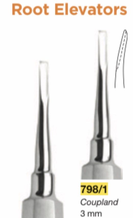 Root Elevator Coupland MM3 798/1 (Medesy), Health & Nutrition, Medical Supplies & Tools on Carousell