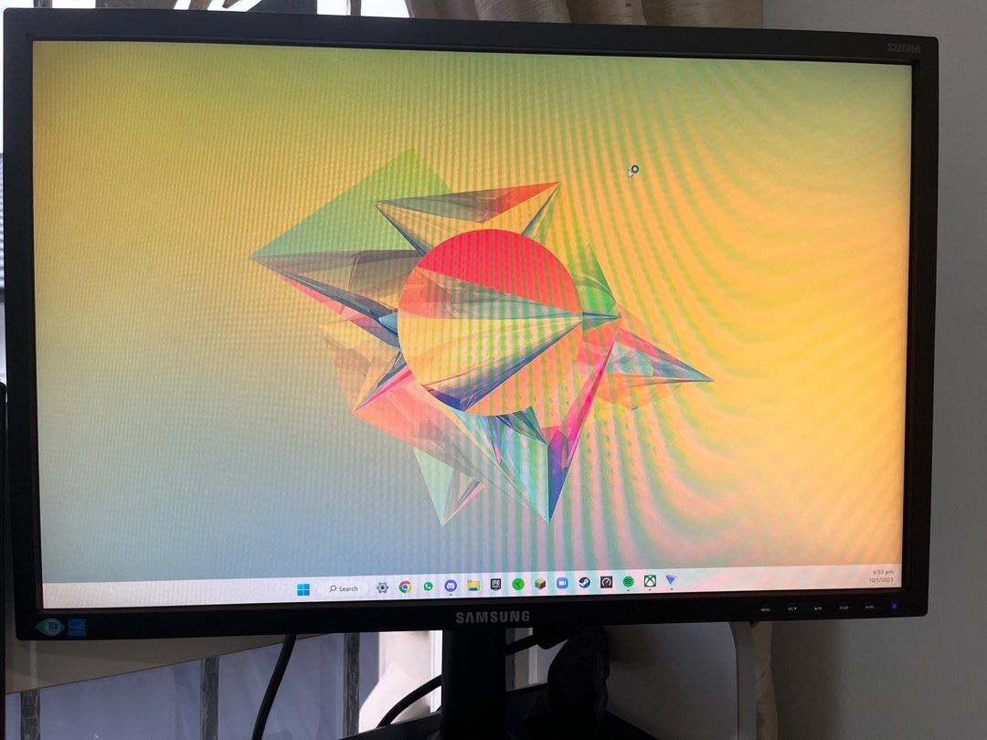 Samsung 21.5" Monitor S22E450, Computers & Tech, Parts & Accessories ...