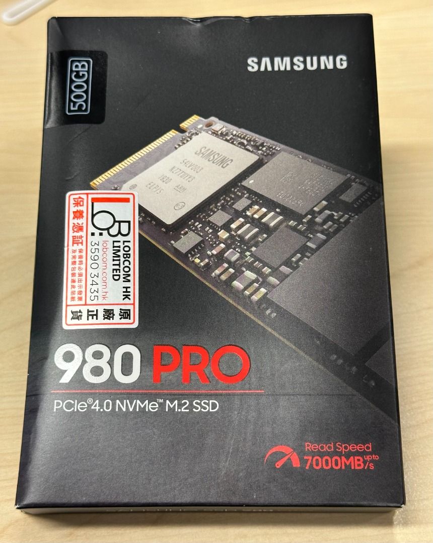 Samsung 980 PRO 500G (MZ-V8P500BW), 電腦＆科技, 桌上電腦 - Carousell
