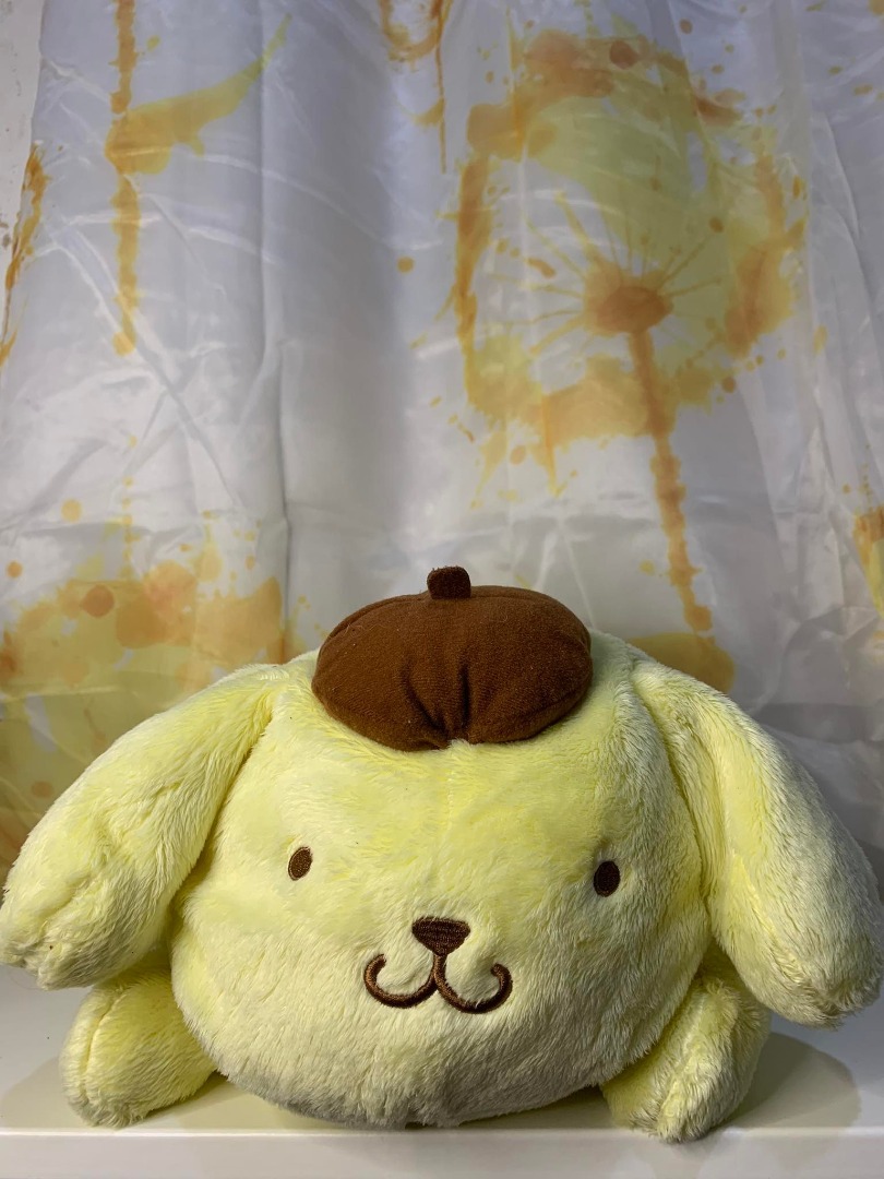 Sanrio Pompompurin Plush Toy Pillow 15", Hobbies & Toys, Toys & Games ...