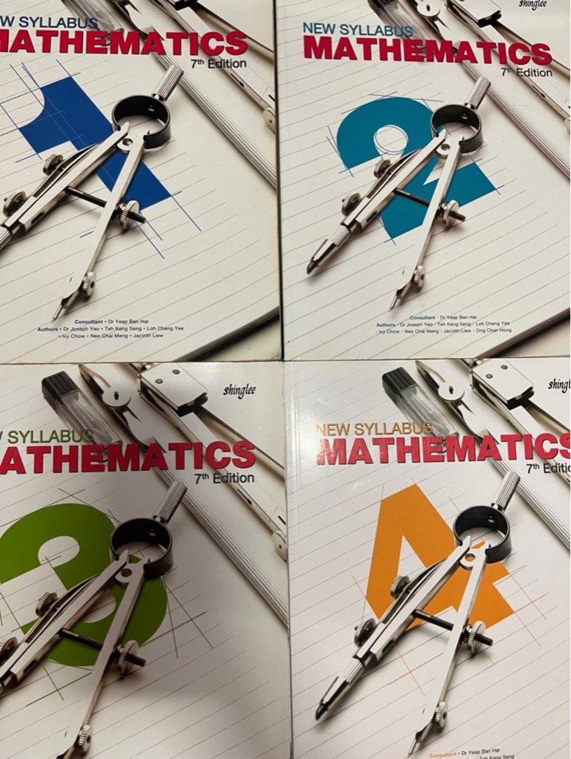 Secondary school math textbooks, Hobbies & Toys, Books & Magazines ...
