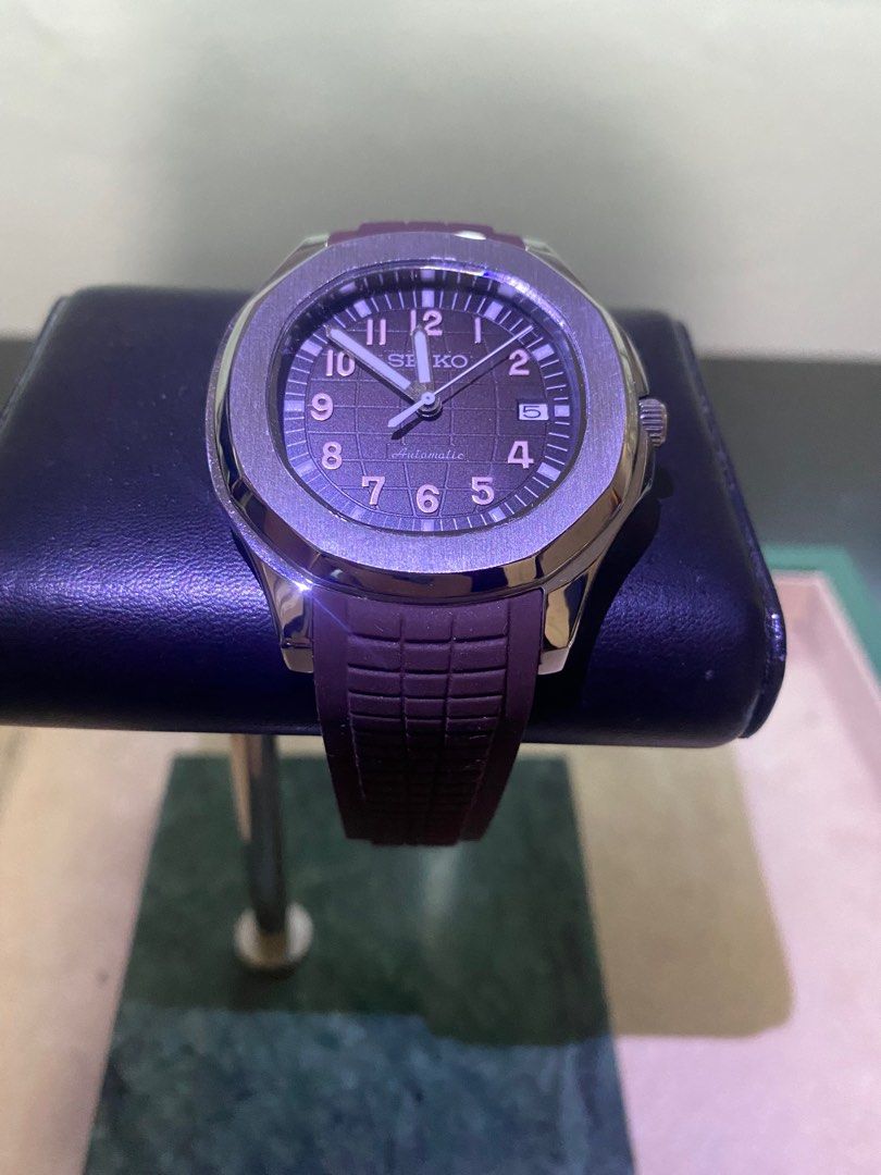 SEIKO MOD AQUANAUT PATEK PHILIPPE (BROWN), Luxury, Watches on Carousell