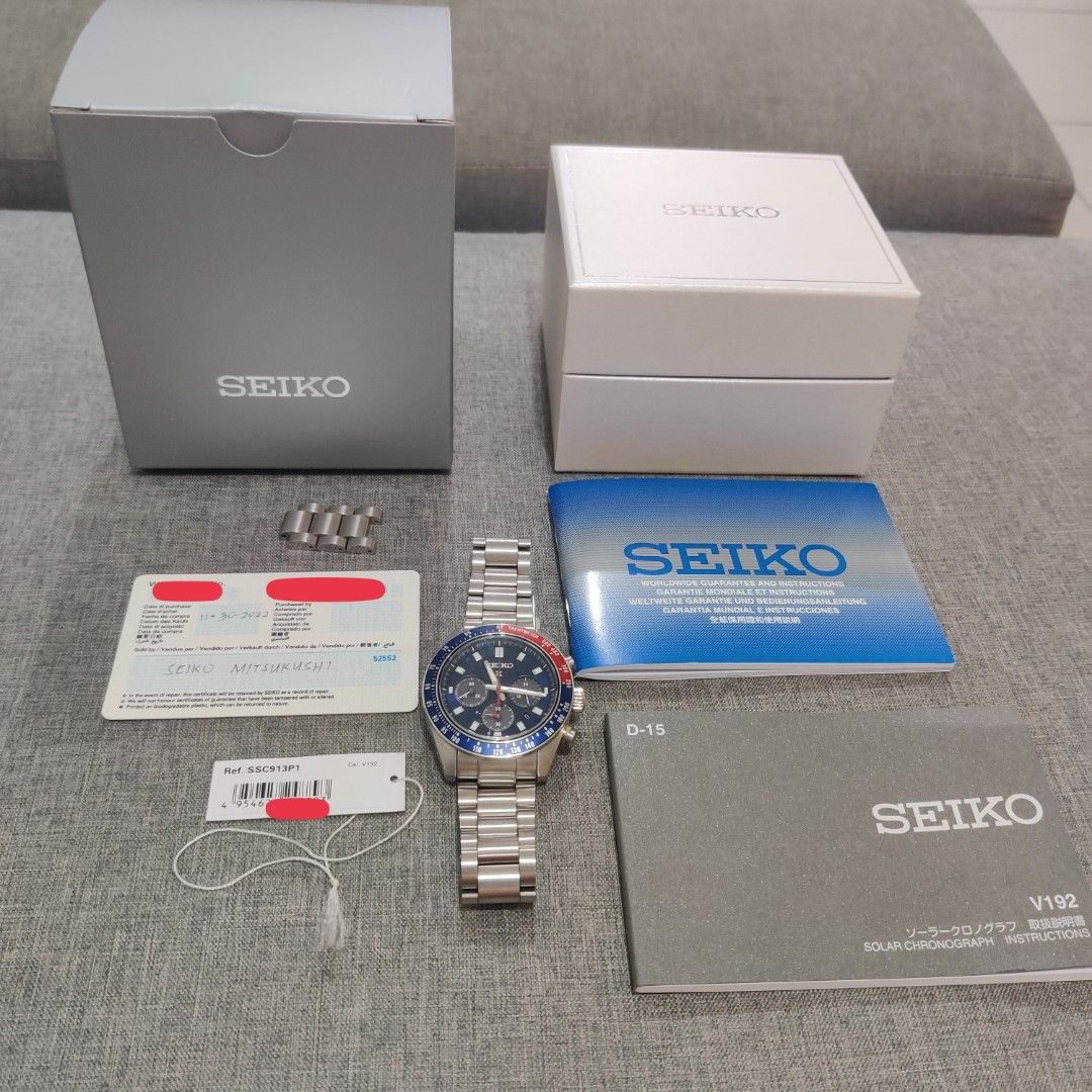 Seiko Speedtimer Pepsi Dial, Luxury, Watches on Carousell