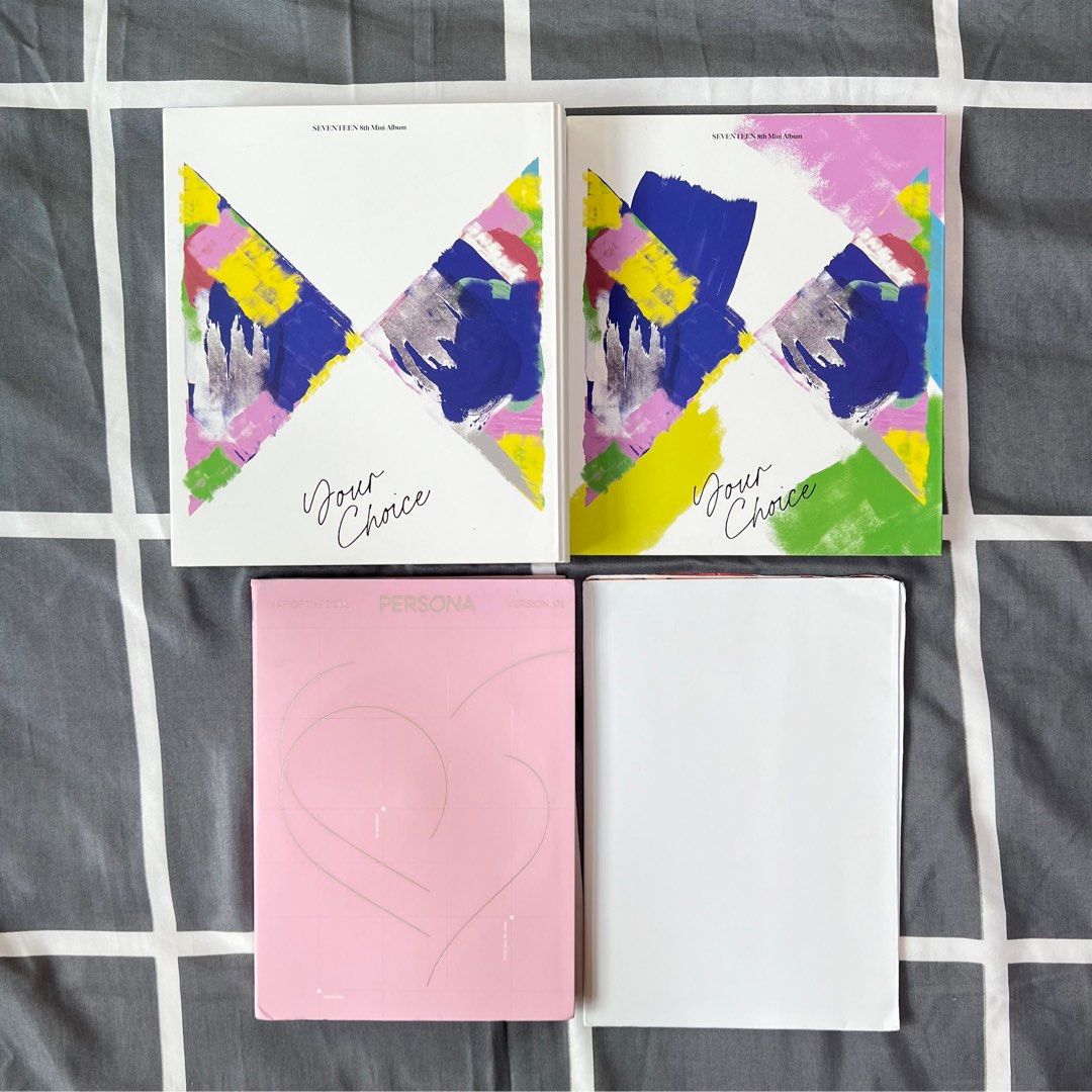 Seventeen & BTS Unsealed Albums, POB & Inserts | An Ode Jeonghan Joshua ...