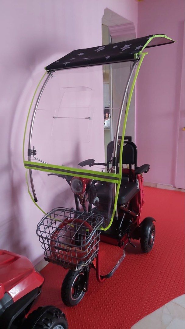 Shelter windshield for PMD mobility scooter 3 wheels, Sports Equipment ...