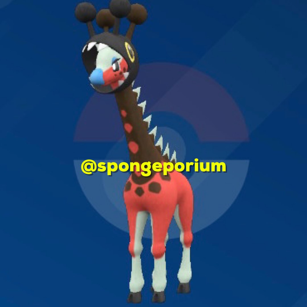 Shiny Farigiraf (Pokemon Scarlet & Violet) (Nintendo Switch), Video ...