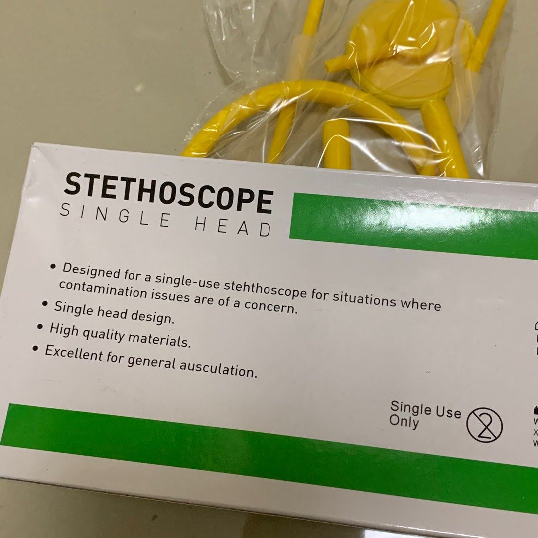 single use stethoscope, Health & Nutrition, Medical Supplies & Tools on ...