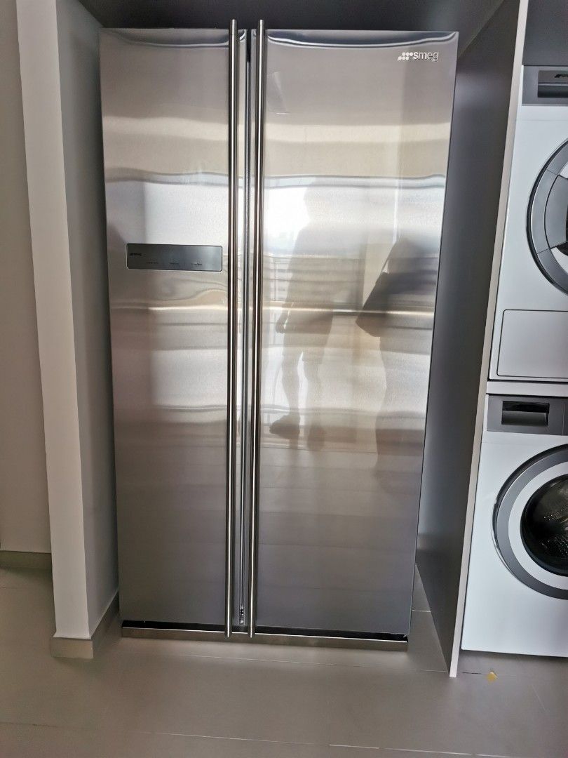 Smeg refrigerator SBS660X, TV & Home Appliances, Kitchen Appliances ...