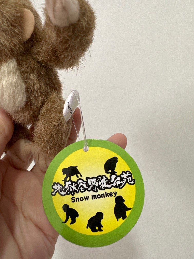 Snow monkey Japan magnet toy, Hobbies & Toys, Toys & Games on Carousell