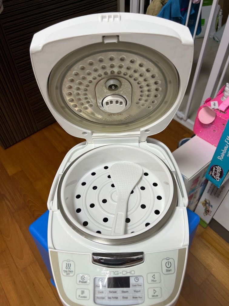 Song Cho rice cooker 5.5 cup, TV & Home Appliances, Kitchen Appliances ...