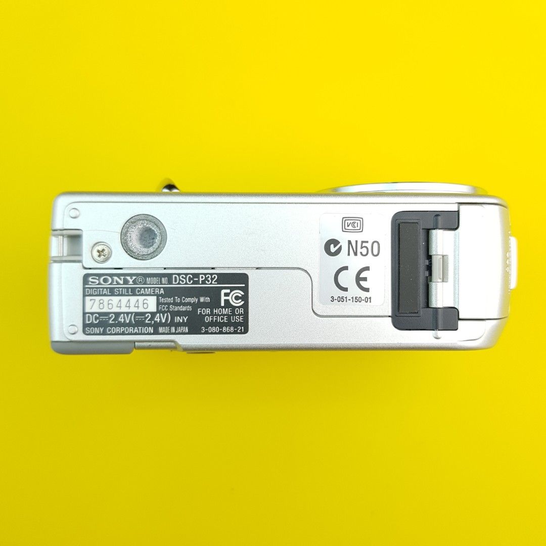 SONY CYBERSHOT DSC-P32 (digicam/camdig/digital pocket camera ...